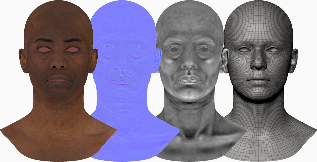 Female 15 / HD Displacement Map